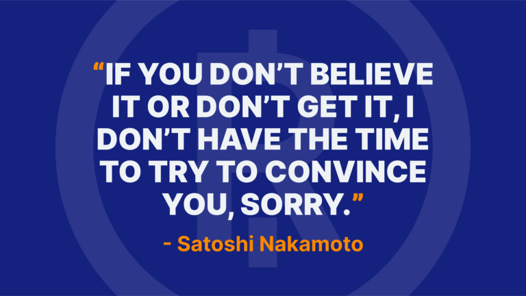 Top 12 Satoshi Nakamoto Quotes – Relai