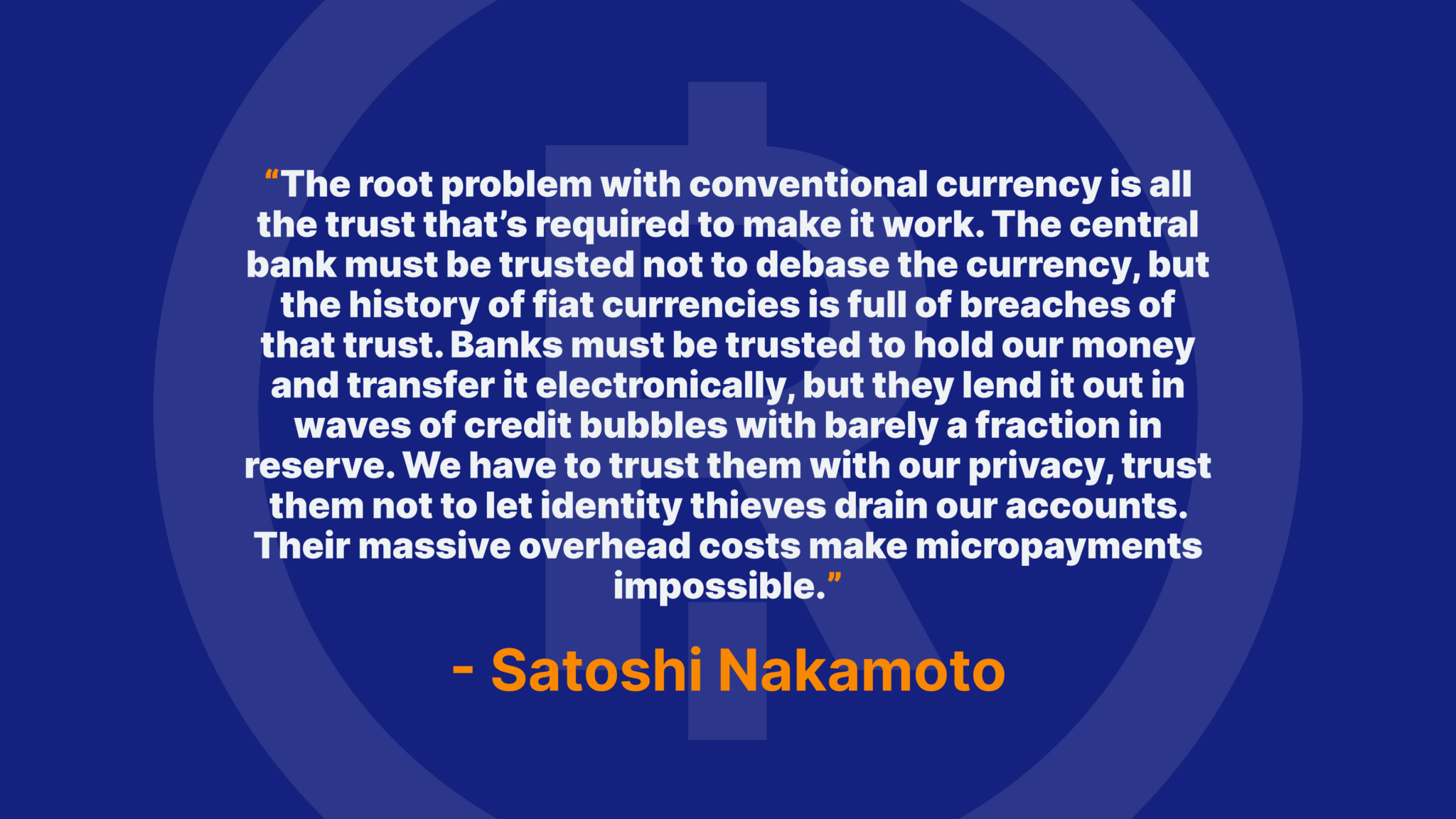 Top 12 Satoshi Nakamoto Quotes – Relai