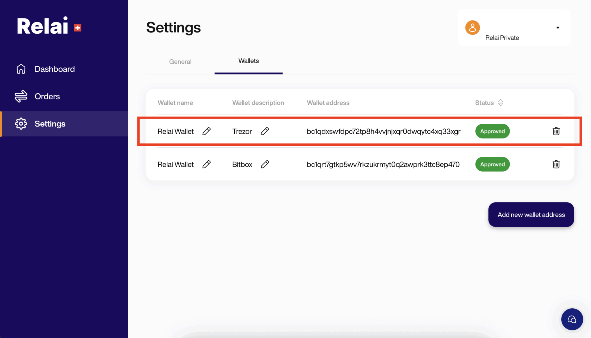 How To Connect A Hardware Wallet To The Relai Web App – Relai