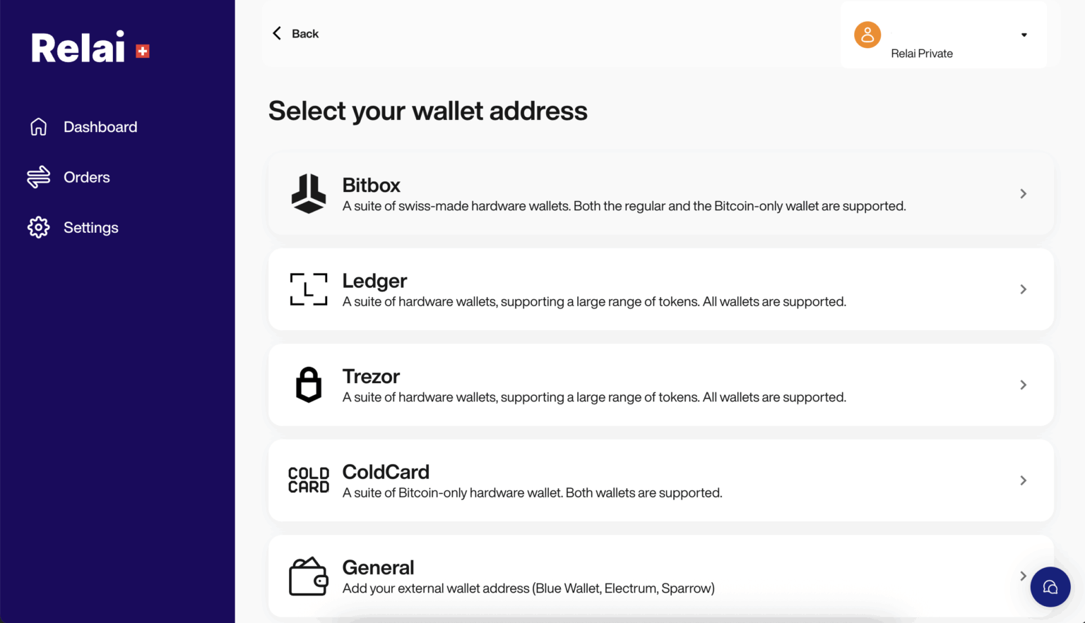 How To Connect A Hardware Wallet To The Relai Web App – Relai