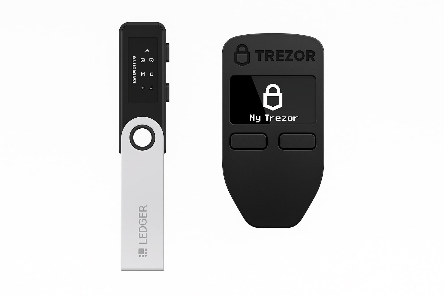 Ledger oder Trezor? Die beste Hardware Wallet für Bitcoin